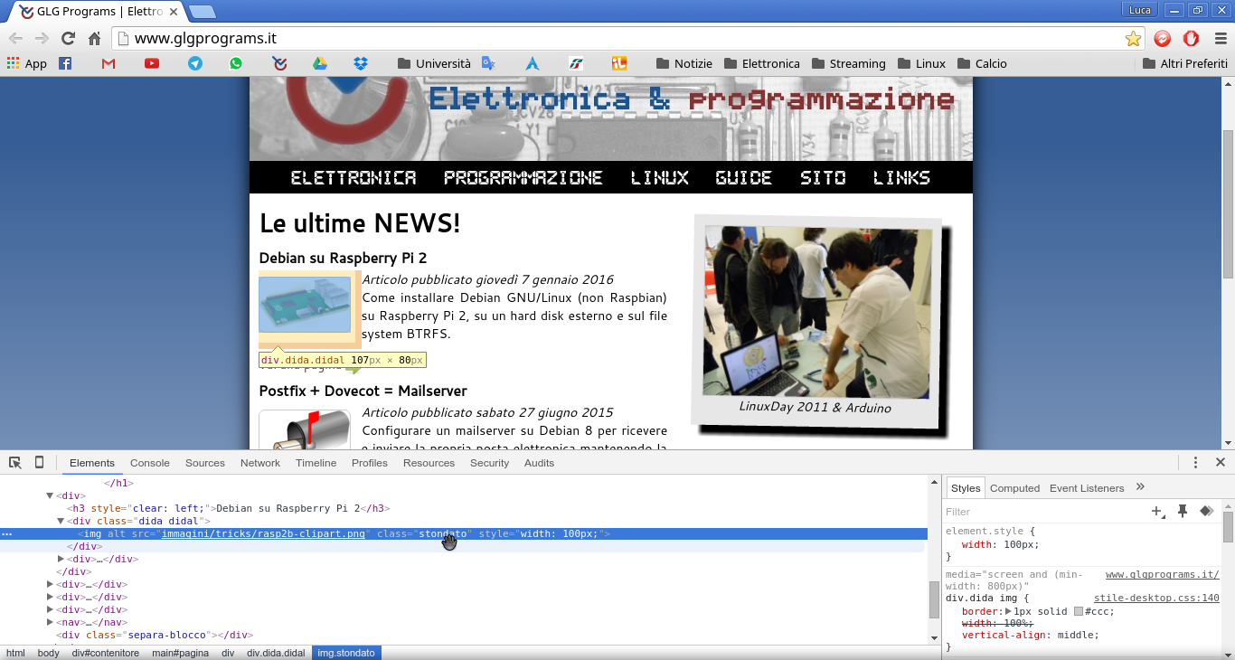 Monitorare una pagina Web